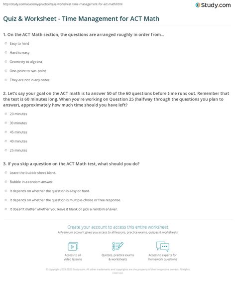 Easy Math Test