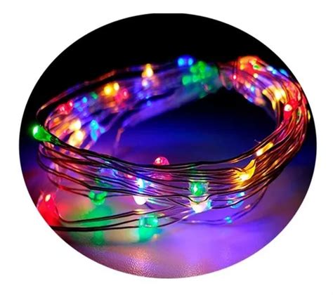 X Luces Led Guirnalda Navidad Multicolor Metros