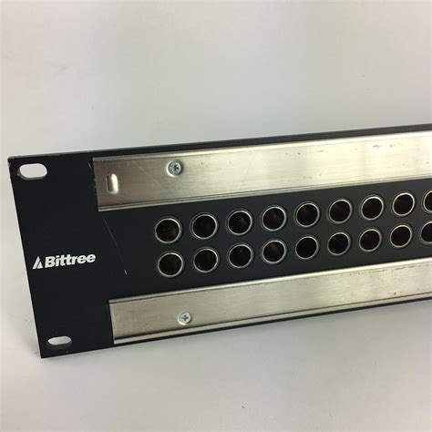 Bittree B48t 1wntd S 2x24 Port Patchbay Panel Unit 2u Rackmount