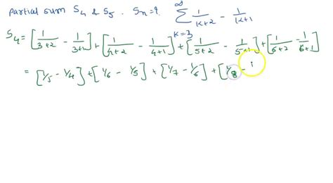 Solved 6 Calculate The Value Of The Partial Sum For S4 And S5 Find A