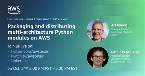Sridhar Bharadwaj On Linkedin Awsonair Aws Ec2 Graviton Cloud Python Developer