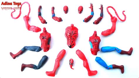 MERAKIT MAINAN VENOM CARNAGE VS SPIDERMAN AVENGERS VID 20 YouTube