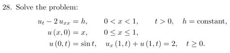 Solved Solve It Using The Method Of Separation Of Variables Chegg