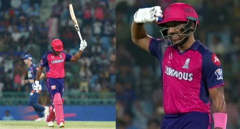 Lsg Vs Rr Sanju Samson Dhruv Jurel Hit Half Centuries Rajasthan