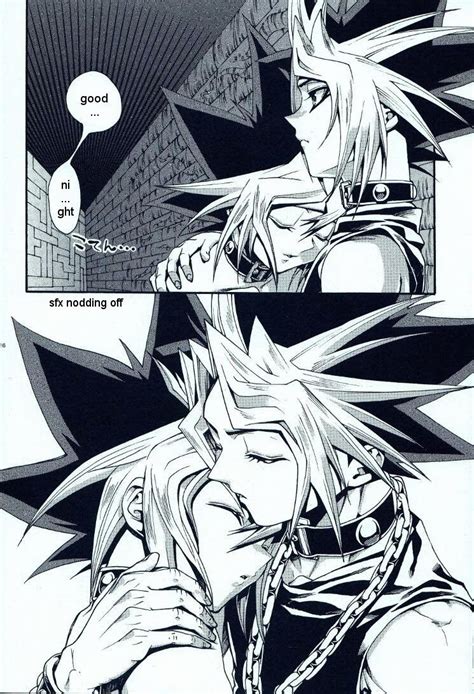 Puzzleshipping Comforting Each Other While Within The Millennium Puzzle Yami Yugi Aka Atem