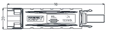 Buy Wholesale China Solar Mc4 Fuse Holder 1000v Dc Fuse Connector Ip67