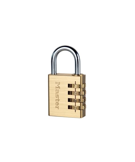 Brass Combination Padlock 4 Digit