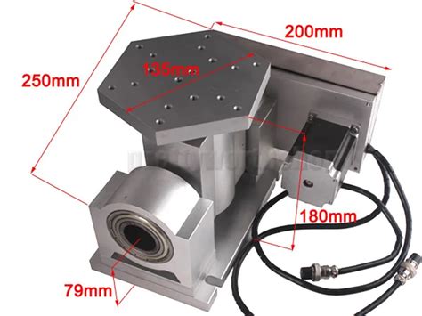 CNC Rotary Table A Axis Stepper Motor Rotary Axis For CNC Engraving Milling Drilling Lathe
