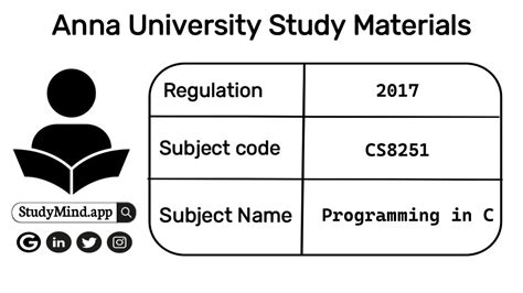Pdf Cs8251 Programming In C C 2017 Regulation Syllabus And Notes