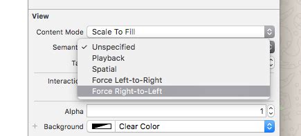 Ios Change UITableView Direction To Right To Left Stack Overflow
