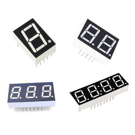 Common Anode Full Muti Color20ma Smd Rgb Led Segment Display Graphics
