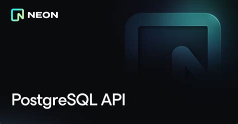 Postgresql Api