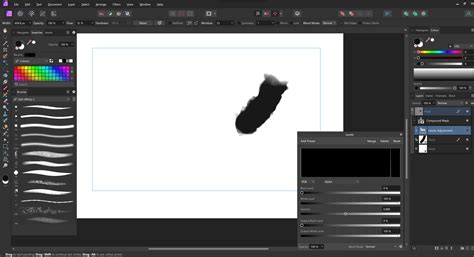 When I Add An Adjustment To A Compound Mask Everything Turns Fully White In The Mask Desktop