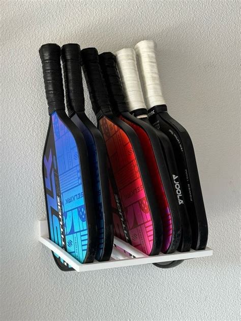 Pickleball Paddle Rack Organize Your Gear In Style Etsy