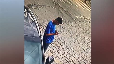 Ladrão é flagrado por câmeras usando dispositivo para furtar TopElegance