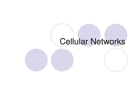 ppt cellular networks powerpoint presentation free download id 916233