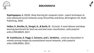 Le Immagini Satellitari E Il Deep Learning PPT