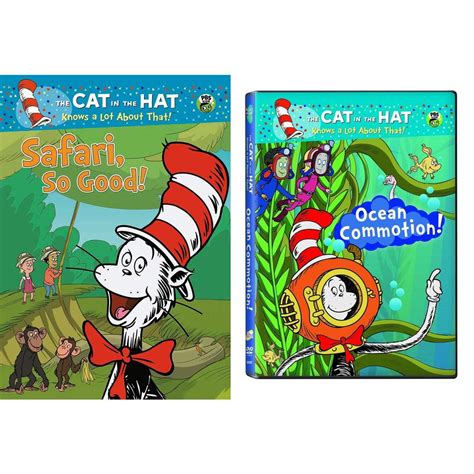Ncircle Cartoon Collection Cat In The Hat Dvd Set Of 2
