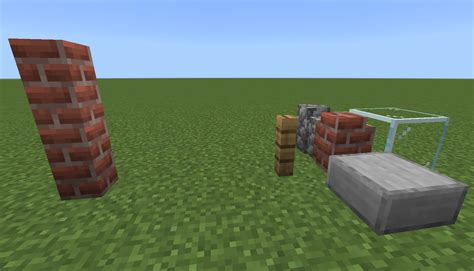 レンガの壁の作り方と使い方 マイクラ マインクラフト Minecraft Nizitanのマイクラwiki