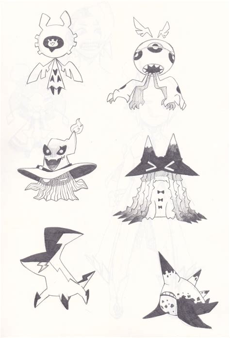 「이번엔 개인작품 속 몬스터 정리 」검은목기린の漫画