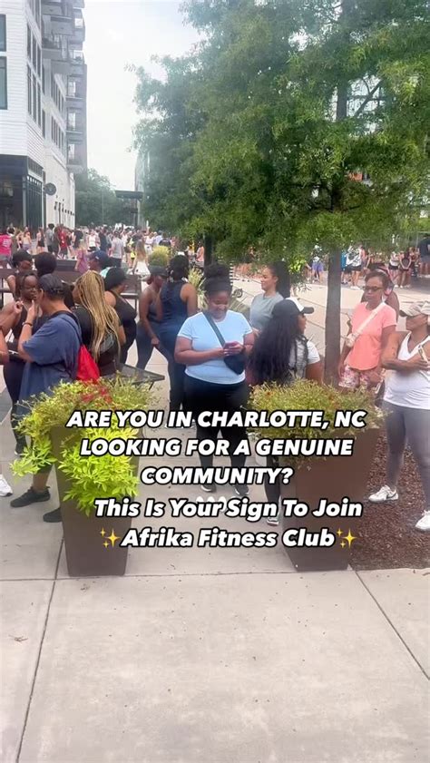 Charlottenc Tap In Are You Looking For A Genuine Community Join Afrika Fitness Club We Walk