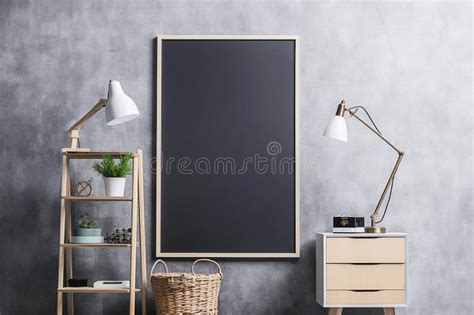 Ai Generative Poster With Blank Space On The Wall Stock Illustration Illustration Of Empty