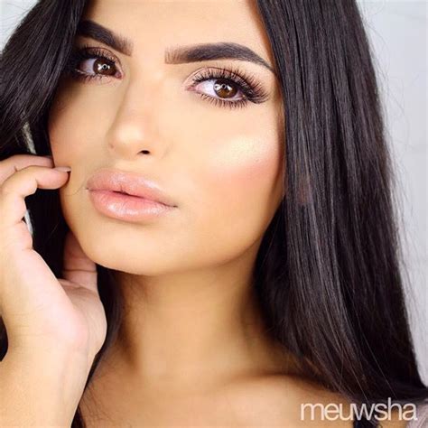 Everyday Soft Glam On Point Using Lotus Lashes No 45 Nude Lip Gloss