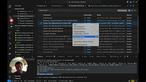Vs Code Python 🐍 Configuration Update Shift Command For Repl Vs