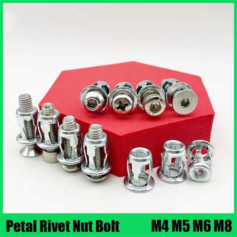 P Tala Forma Rivet Nut Parafuso Kit Expans O Painel De Metal Bra Adeira