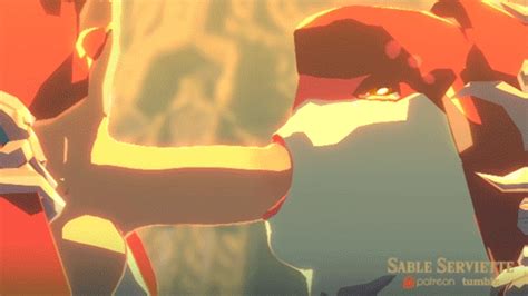Rule 34 1boy 1girls 3d Animated Breath Of The Wild Fellatio