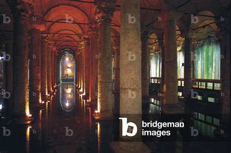 Image Of View Of The Basilica Cistern Yerebatan Sarnici “ The Cistern