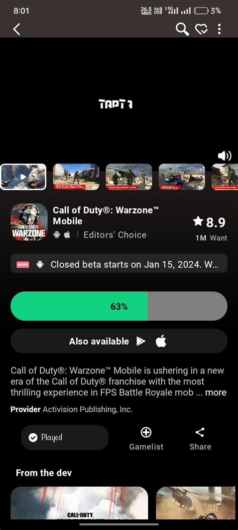 Bug Fix Update Bois🤓 Rwarzonemobile
