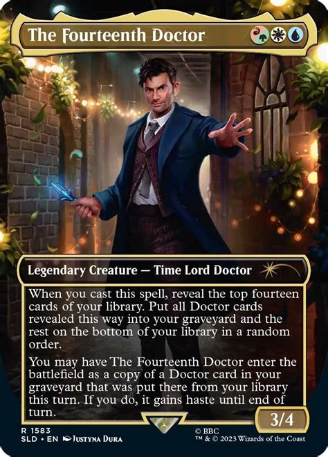 Secret Lair X Doctor Who Regeneration