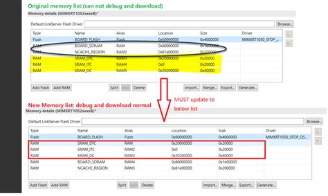 solved mxrt1050 unable download and debug qspi flash with jlink