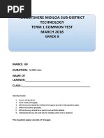 Grade 8 Technology Activity Book Pdf