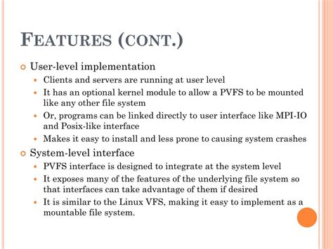Ppt Pvfs Parallel Virtual File System Powerpoint Presentation Free