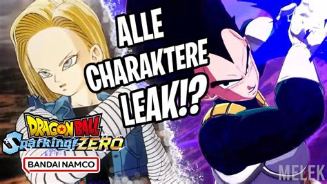 SPARKING ZERO CHARAKTERE Leak Fast Wie TENKAICHI 3 DRAGONBALL Z