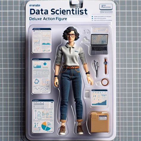 data scientist action figure female version dalle3 r datascience