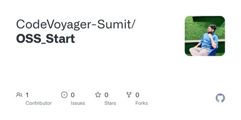 Github Codevoyager Sumitossstart
