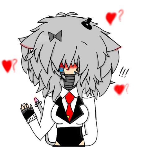 Me Blushing By Ladysnowykun On Deviantart