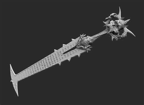 Crucible 2016 Doom Cosplay Stl Digital Model 3d Print Etsy