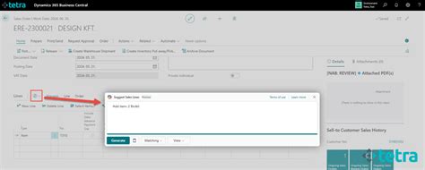 Copilot Ai Features In Microsoft Dynamics 365 Business Central Tetra Business Solutions