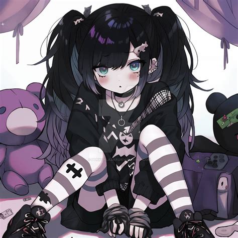 Cute Emo Loli 4 By Punkerlazar On Deviantart