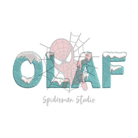 Olaf Logo Frozen Embroidery Png Inspire Uplift