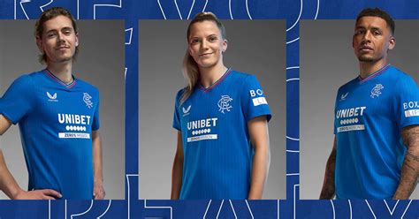 Rangers Reveal 23 24 Castore Home Shirt SoccerBible