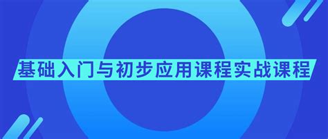 基础入门与初步应用课程实战课程 资源之家