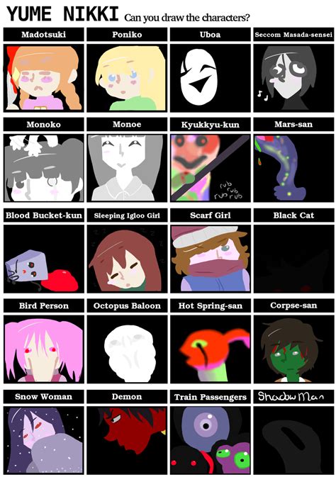 Yume Nikki Meme By Arisu Tan On Deviantart