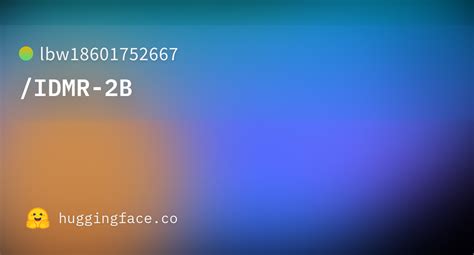 Lbw18601752667 Idmr 2b At Main