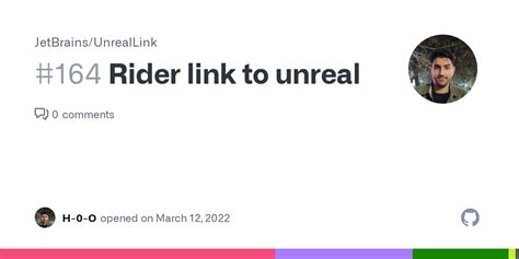 Rider Link To Unreal Issue 164 JetBrains UnrealLink GitHub