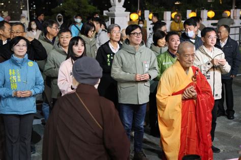 陳其邁除夕新年走春拜廟 祈求風調雨順、國泰民安 政治 Newtalk新聞